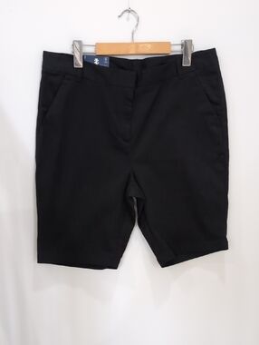 Izod | Shorts | Izod Junior Girls Black Approved Schoolwear Bermuda ...